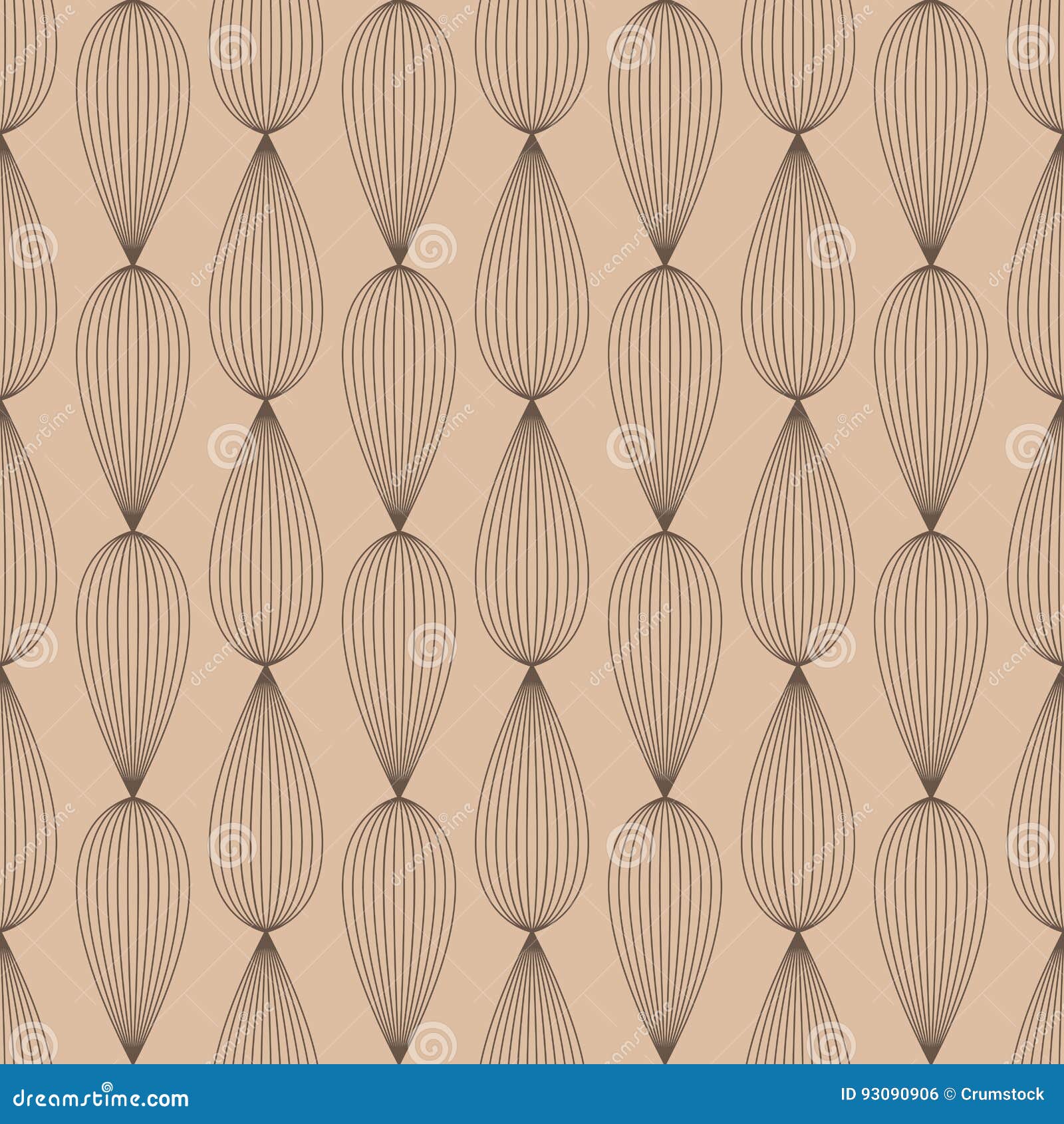 Abstract Colored Seamless Pattern. Brown and Beige Textile Print Stock ...