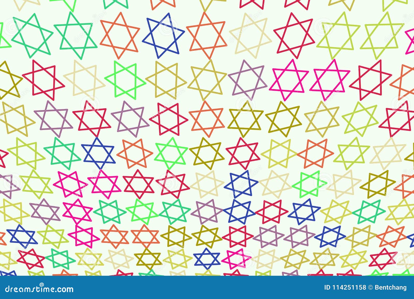 Abstract Colored Star Shape Pattern. Texture, Template, Style & Details ...