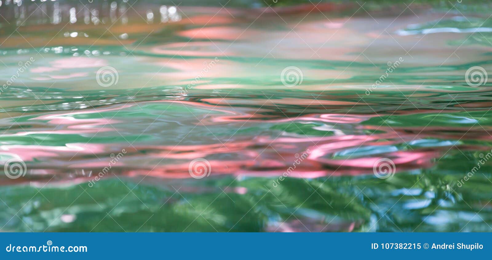 Abstract Colored Surface of the Water Stock Image - Image of nature ...