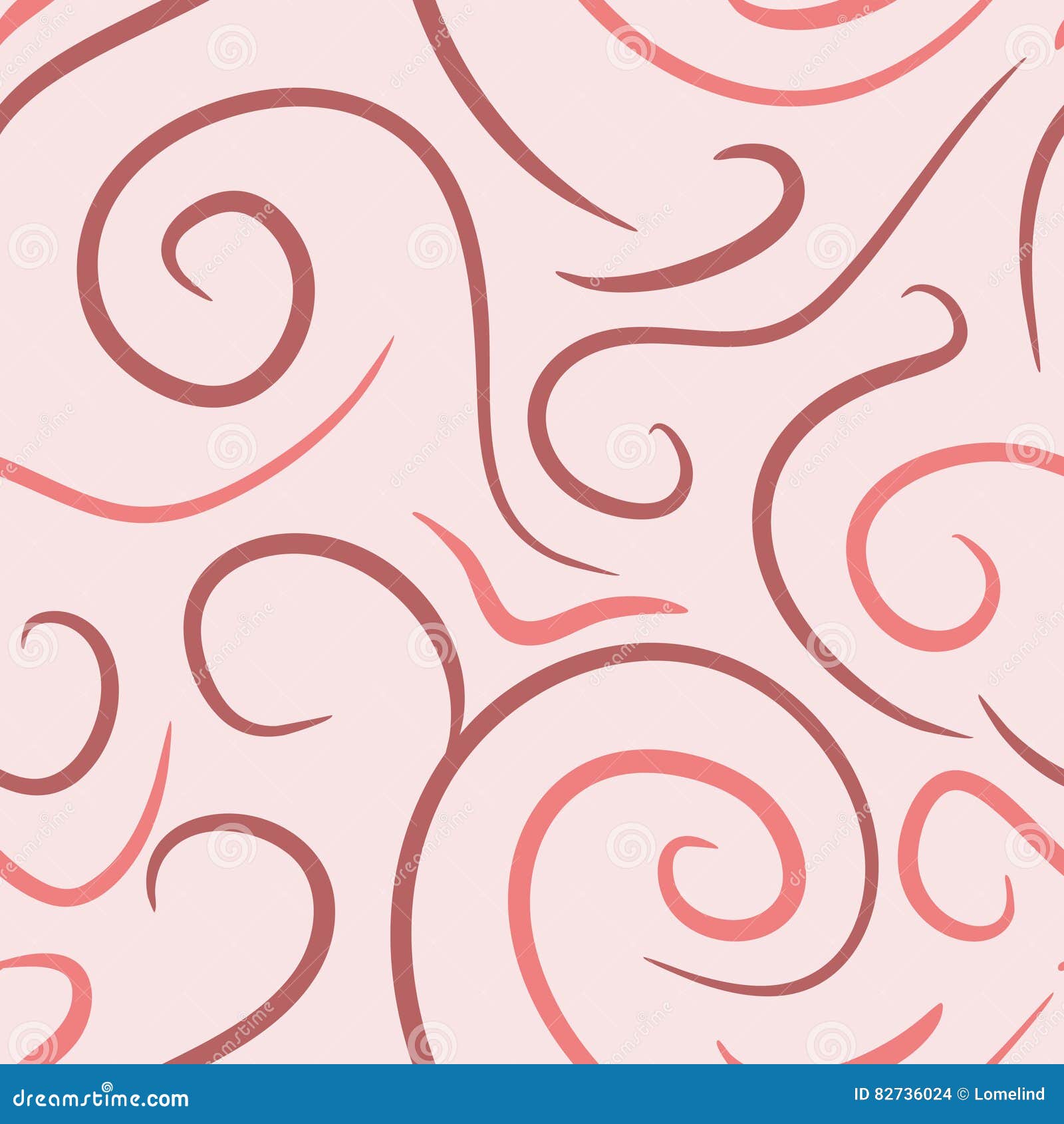 Abstract Colored Swirls Pattern Stock Illustration - Illustration of ...