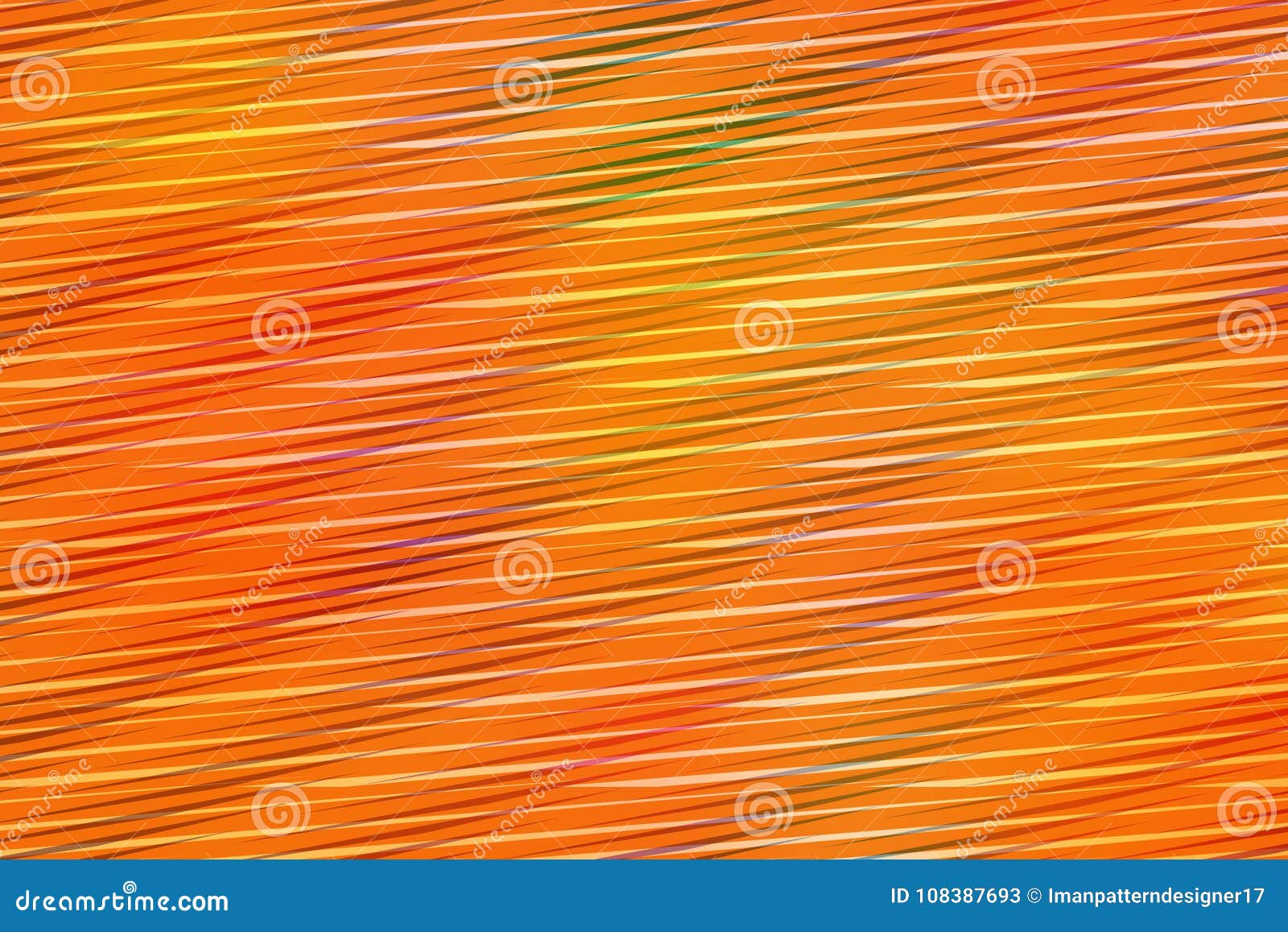 Colorful Orange Background of Diagonal Stripes Pattern with Waves ...