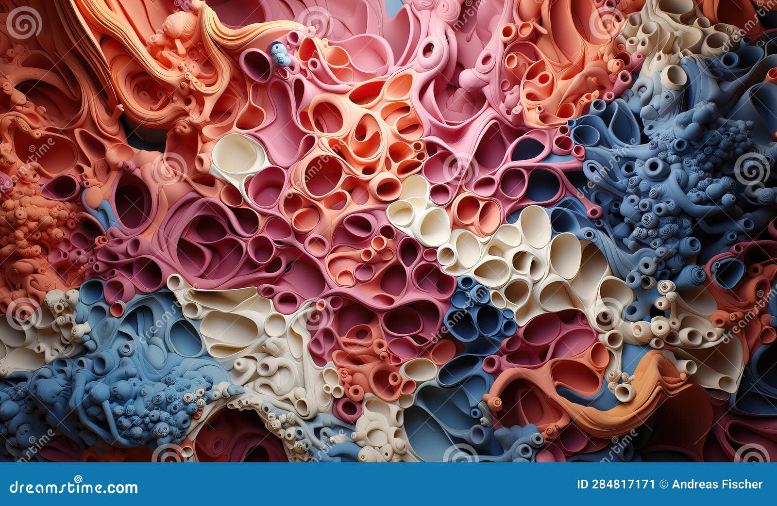 Abstract Colored Textural Structural Background. Futuristic Texture ...