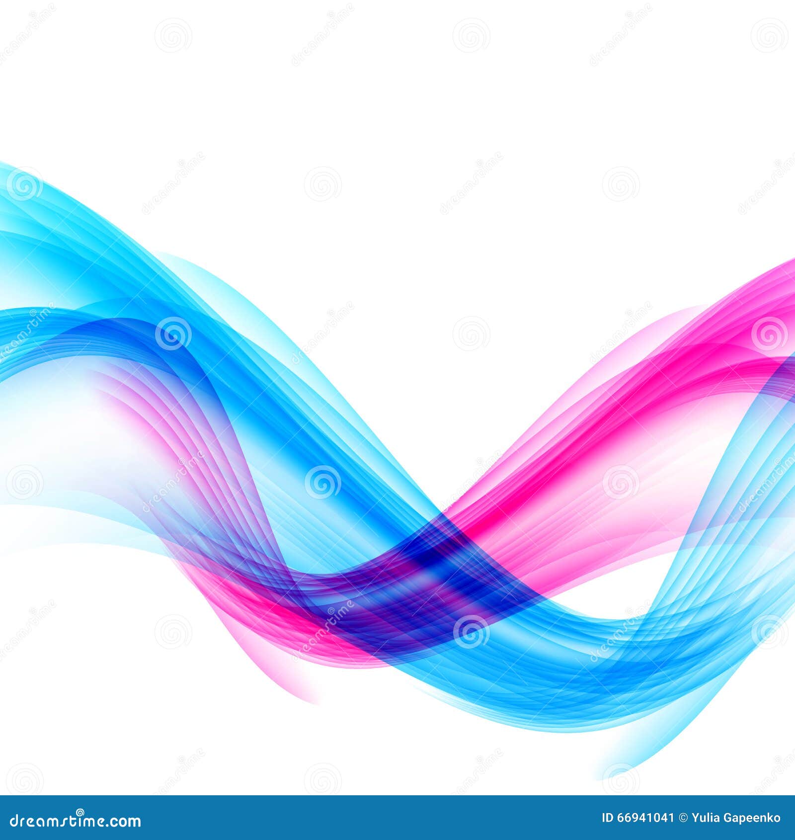 Abstract Colored Wave Background. Vector Illustration Stock Vector ...
