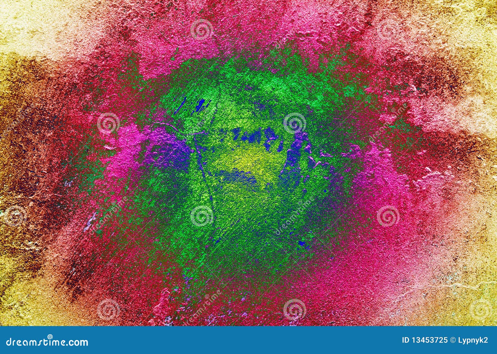 Abstract Colorful Antique Wall. Stock Image - Image of rusty ...