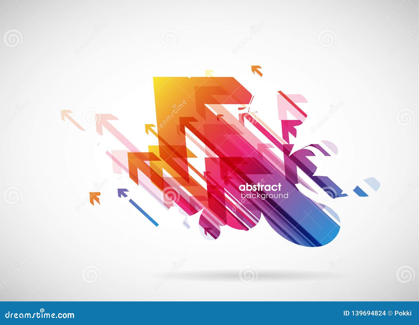 Colorful Arrows Background Stock Illustrations – 18,751 Colorful Arrows ...