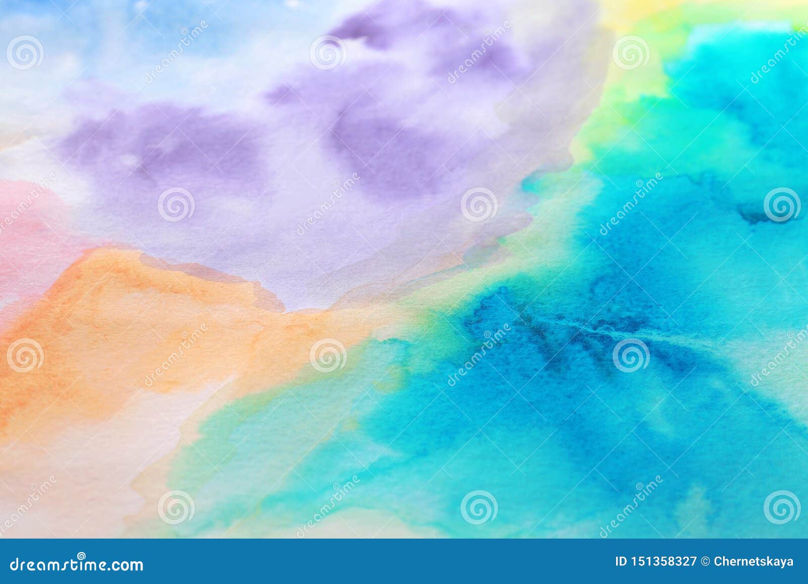 Abstract Colorful Background. Painted Sheet of Paper Stock Illustration ...
