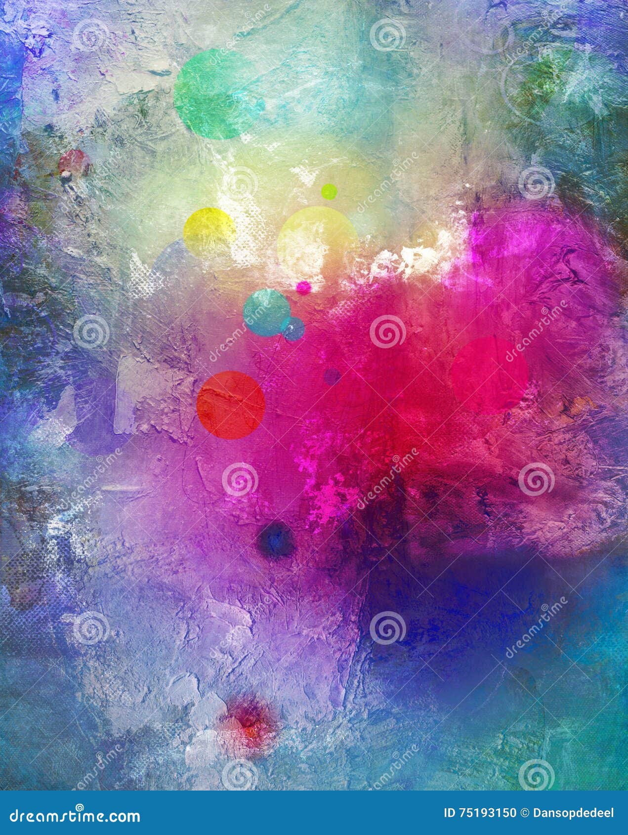 Abstract Colorful Background Composite Stock Illustration ...