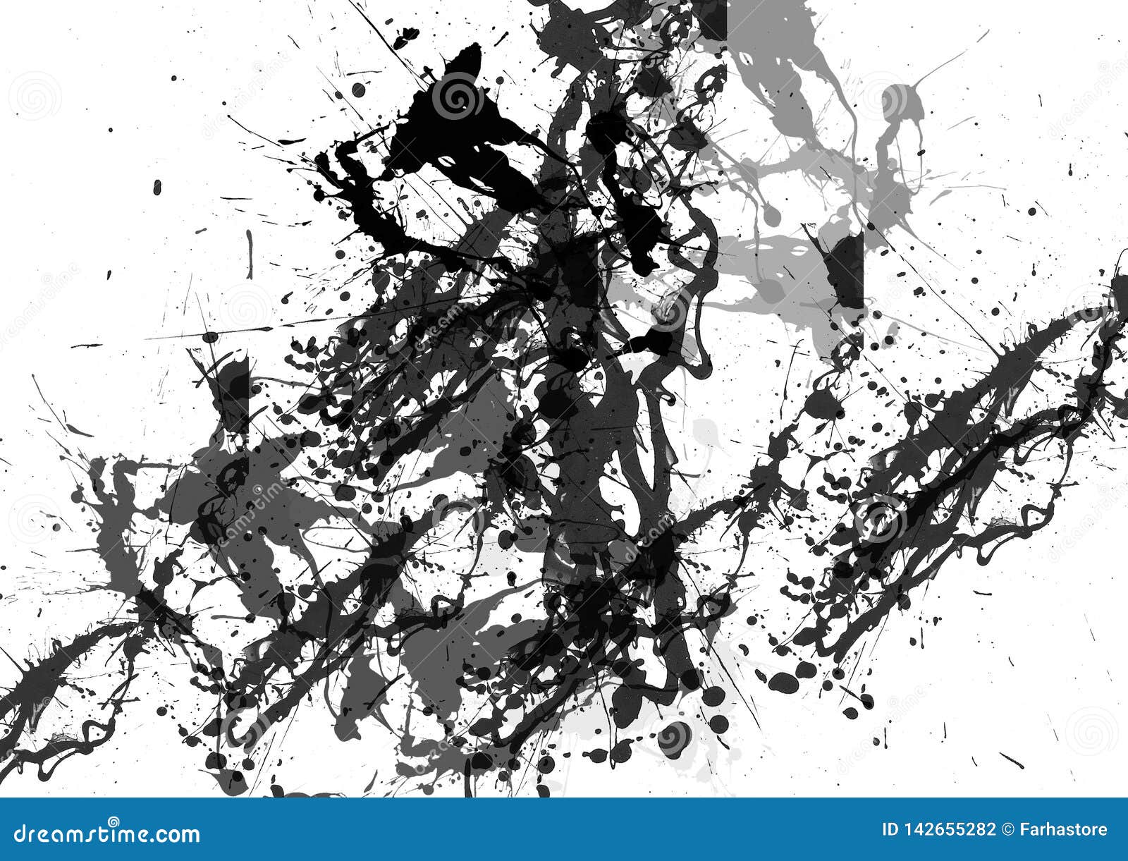 Abstract Splatter Colorful Background Design Stock Photo - Image of ...