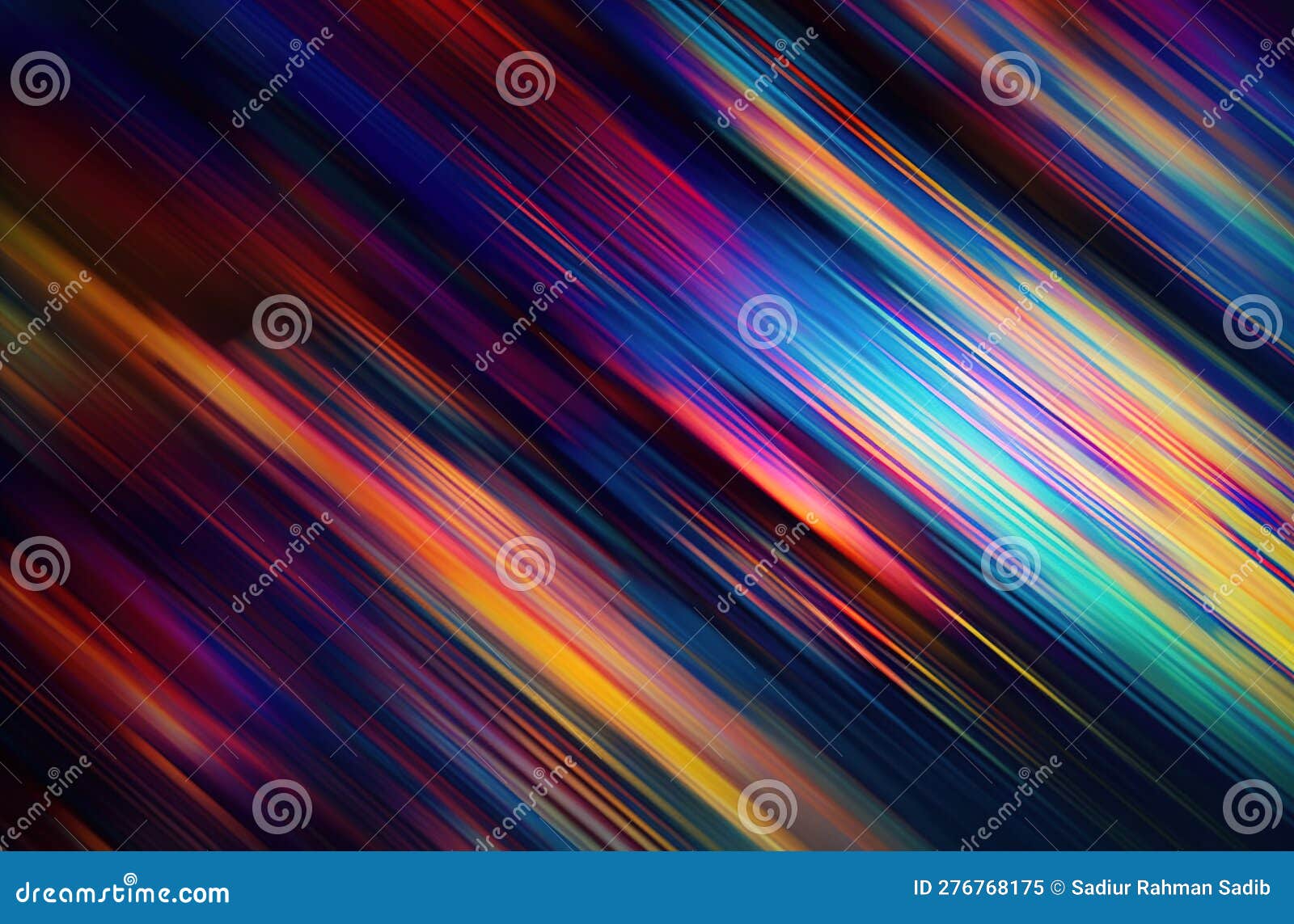 Abstract Colorful Background with Diagonal Stripes and Streaks of Light ...