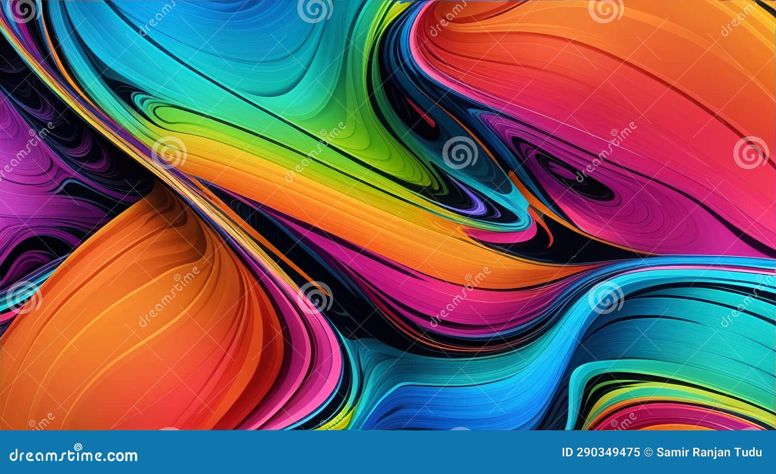 Abstract Colorful Background. Digital Future Technology Concept. Highly ...