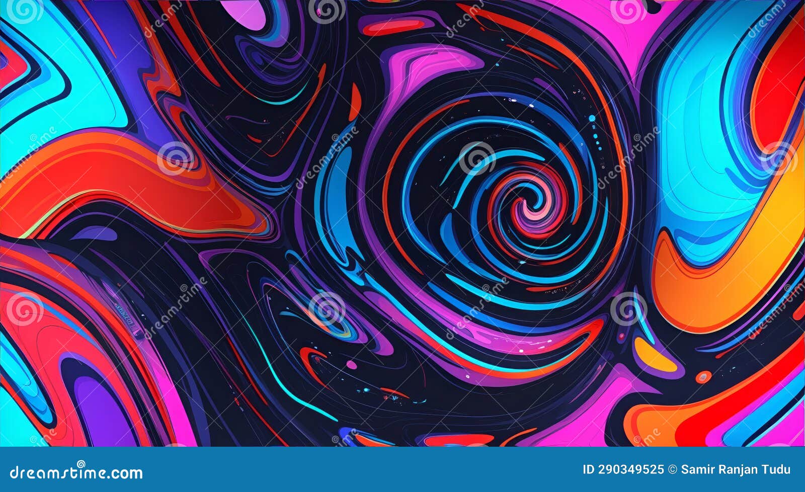 Abstract Colorful Background. Digital Future Technology Concept. Highly ...