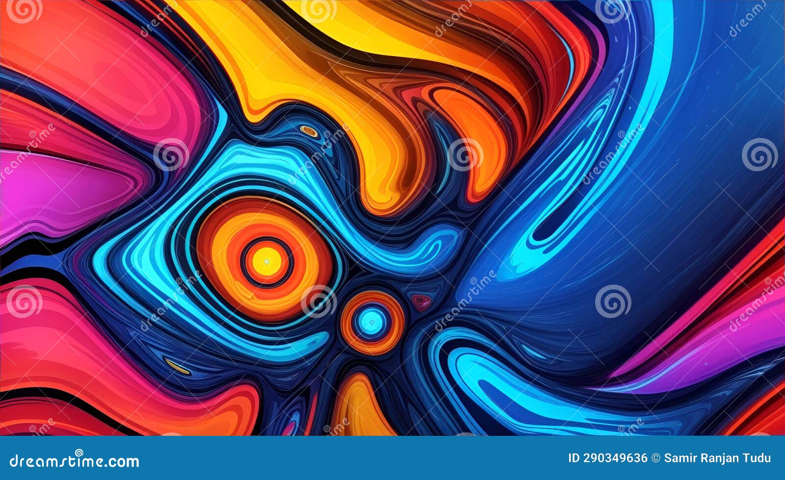 Abstract Colorful Background. Digital Future Technology Concept. Highly ...