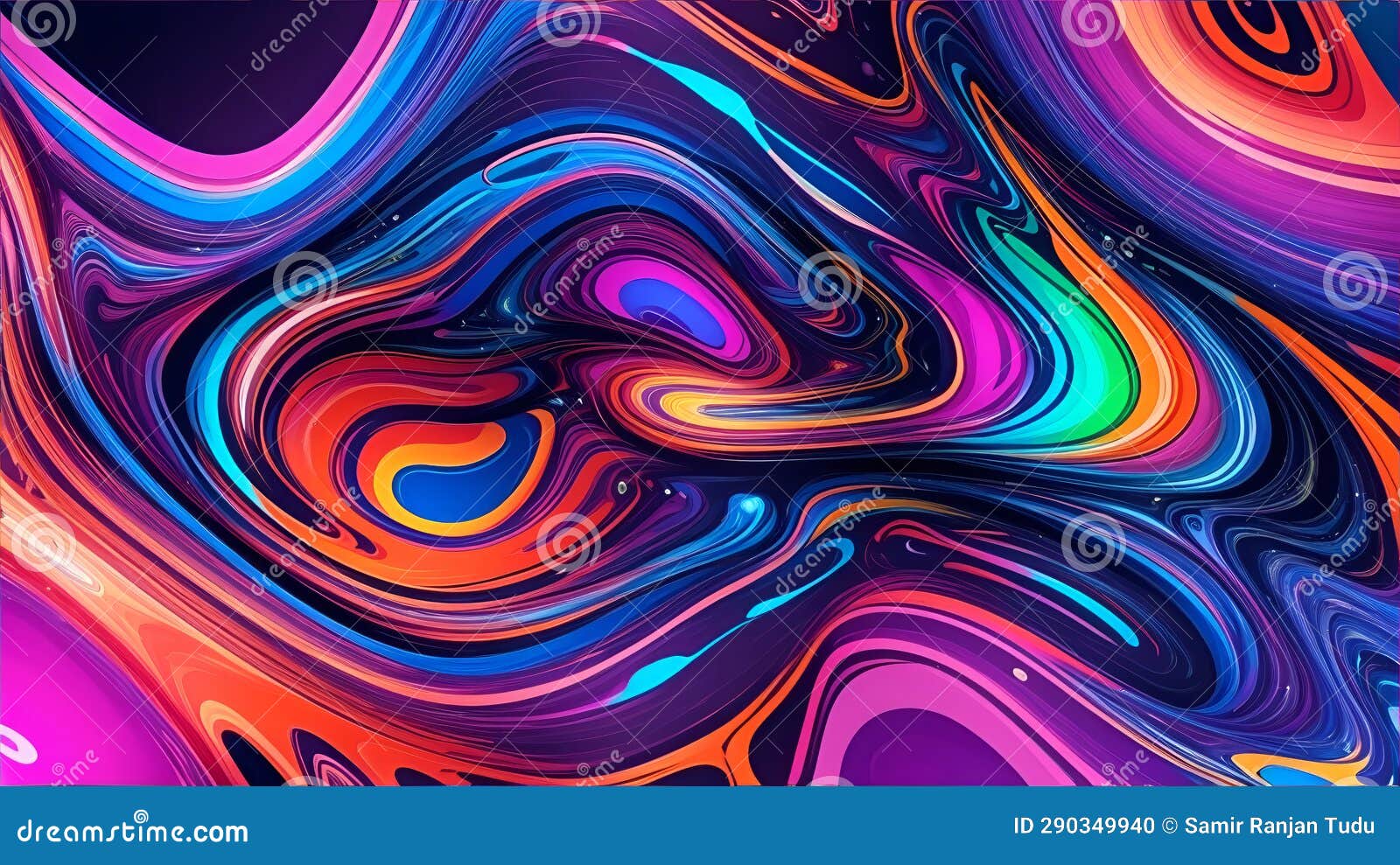 Abstract Colorful Background. Digital Future Technology Concept. Highly ...