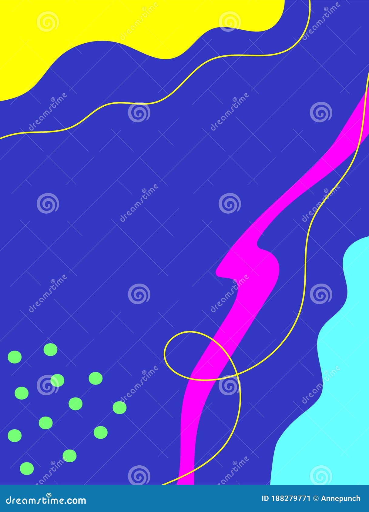 Abstract Colorful Background Drawn by Hand. Stock Vector - Illustration ...