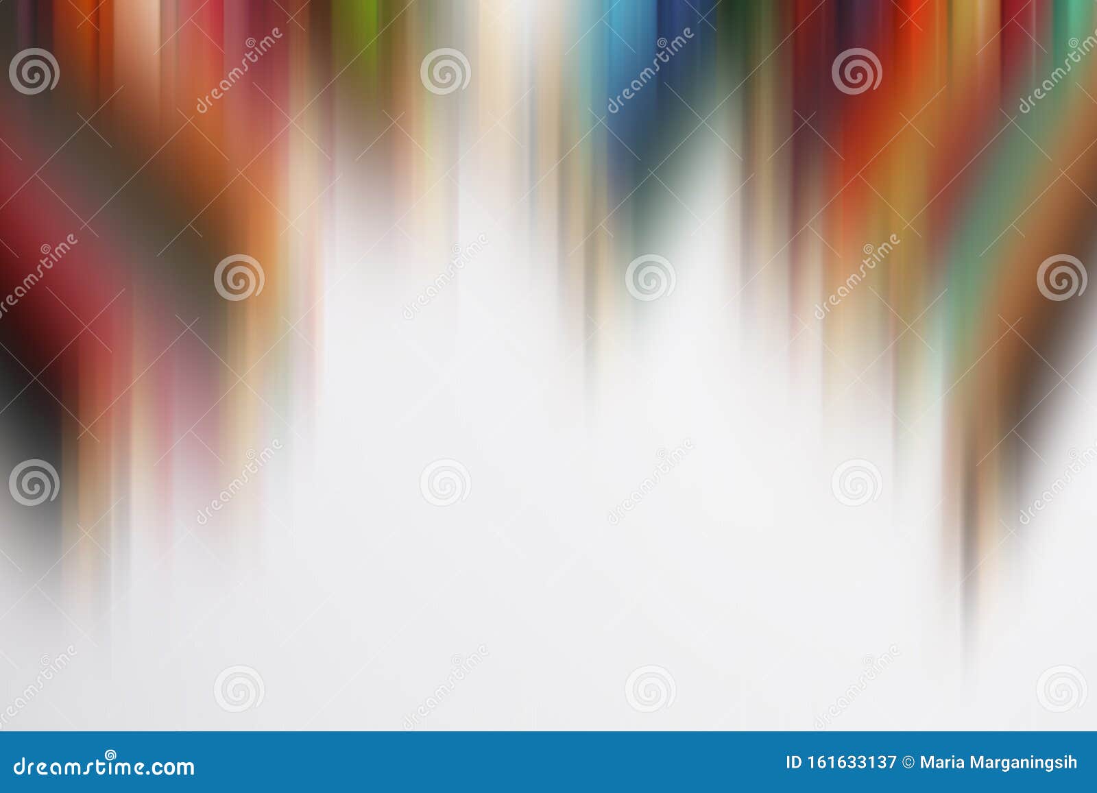 Abstract Colorful Background. Half Multicolor Art Frame on White ...