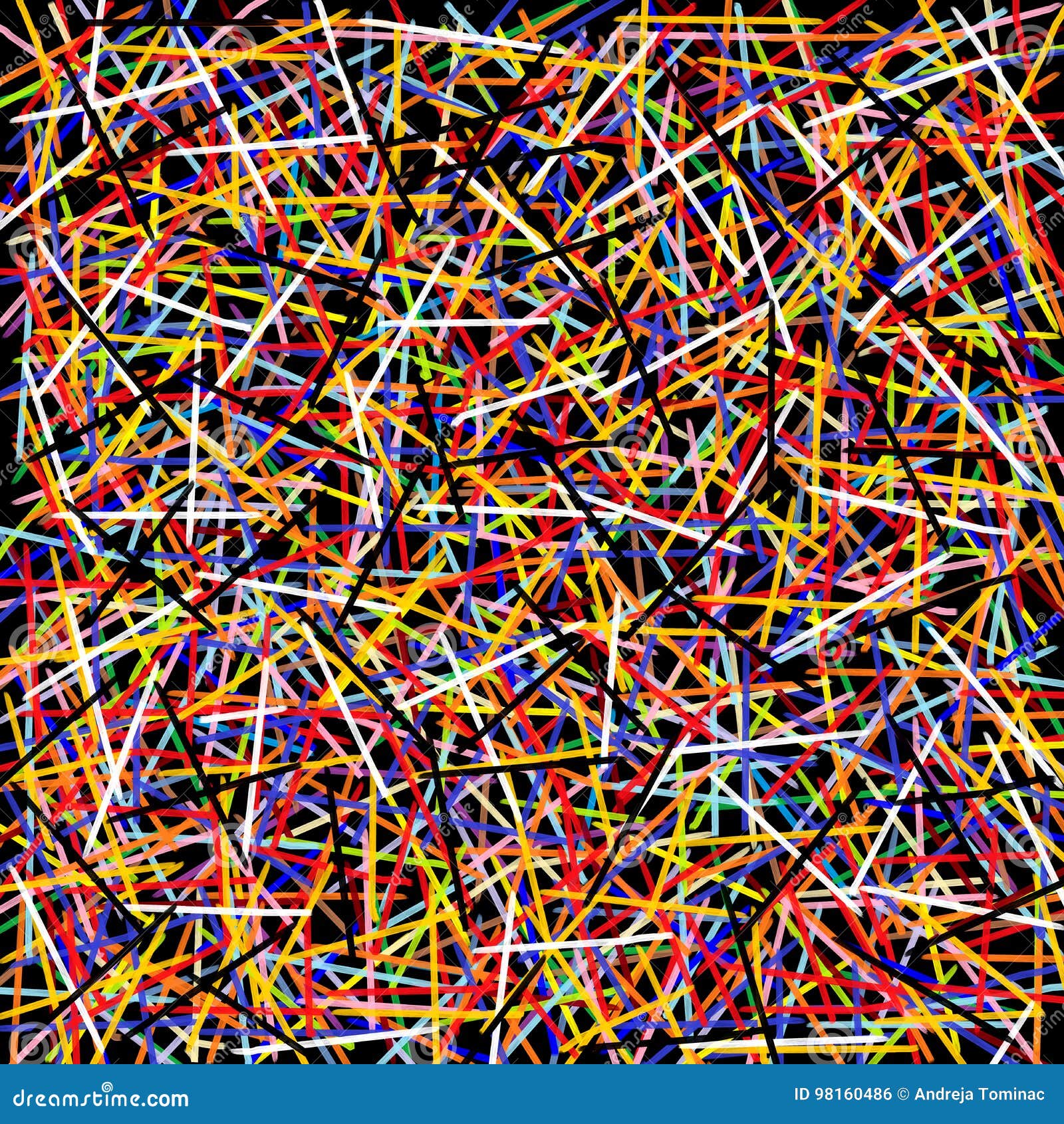 Abstract Colorful Background Stock Illustration - Illustration of mess ...