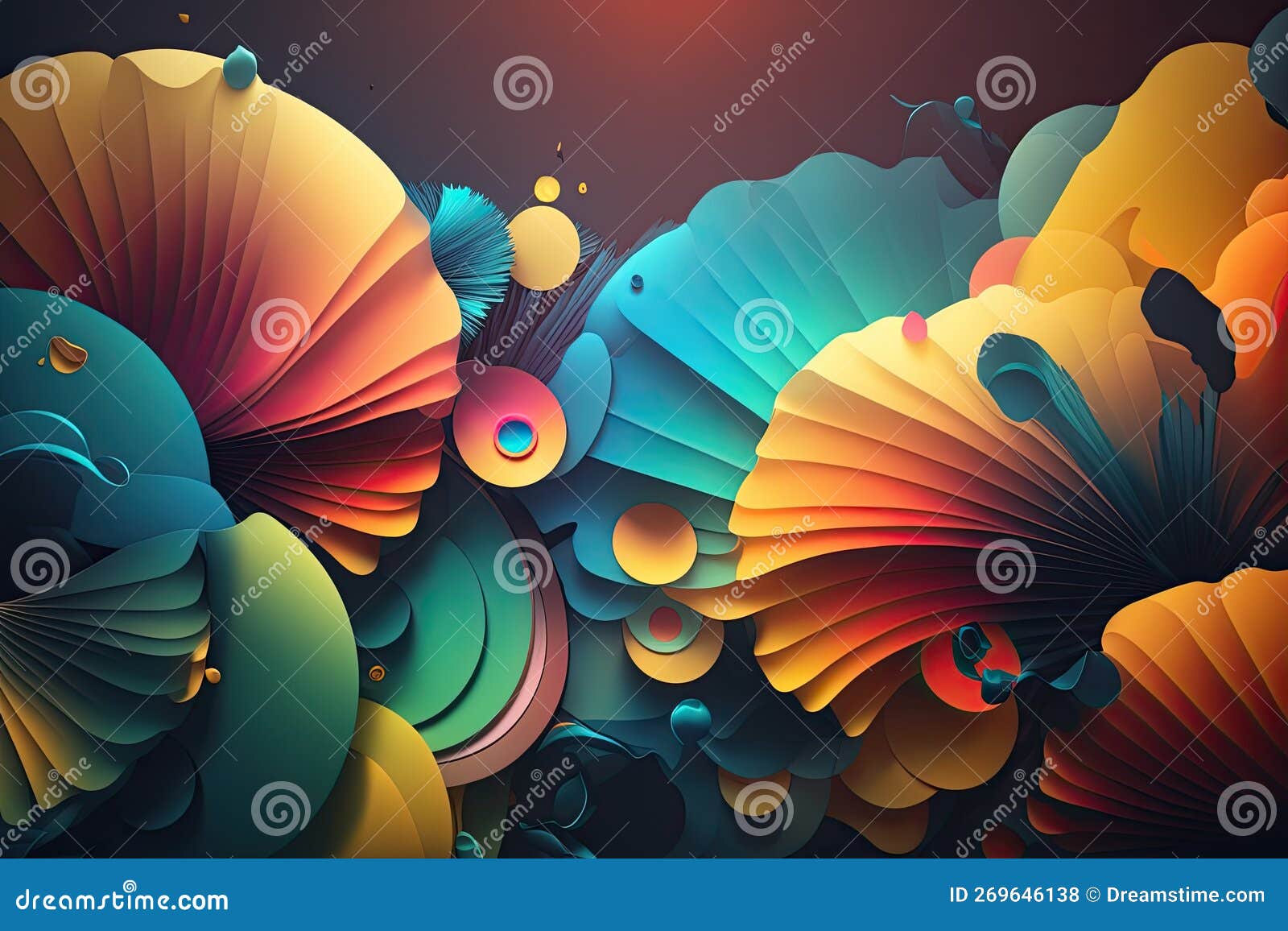 Abstract Colorful Background with Modern Design, Backdrop Layout ...