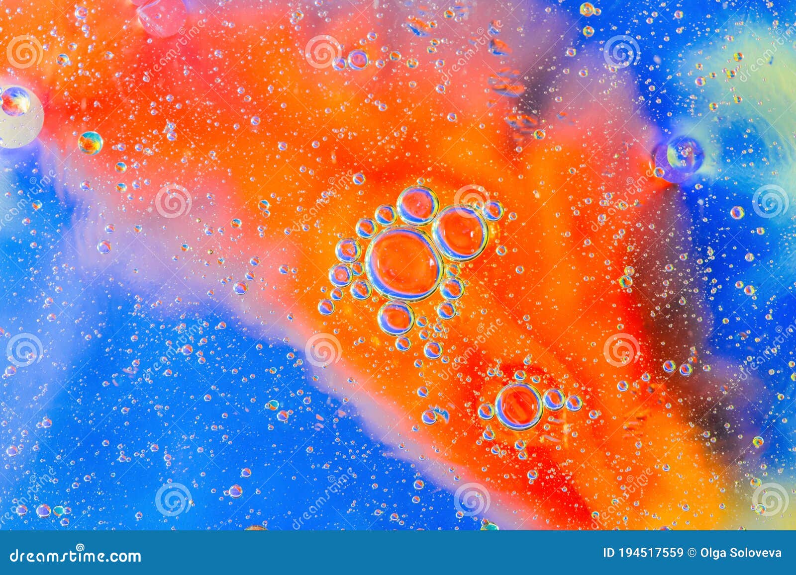 Abstract Colorful Background Oil in Water with Colorful Gradient Colors ...
