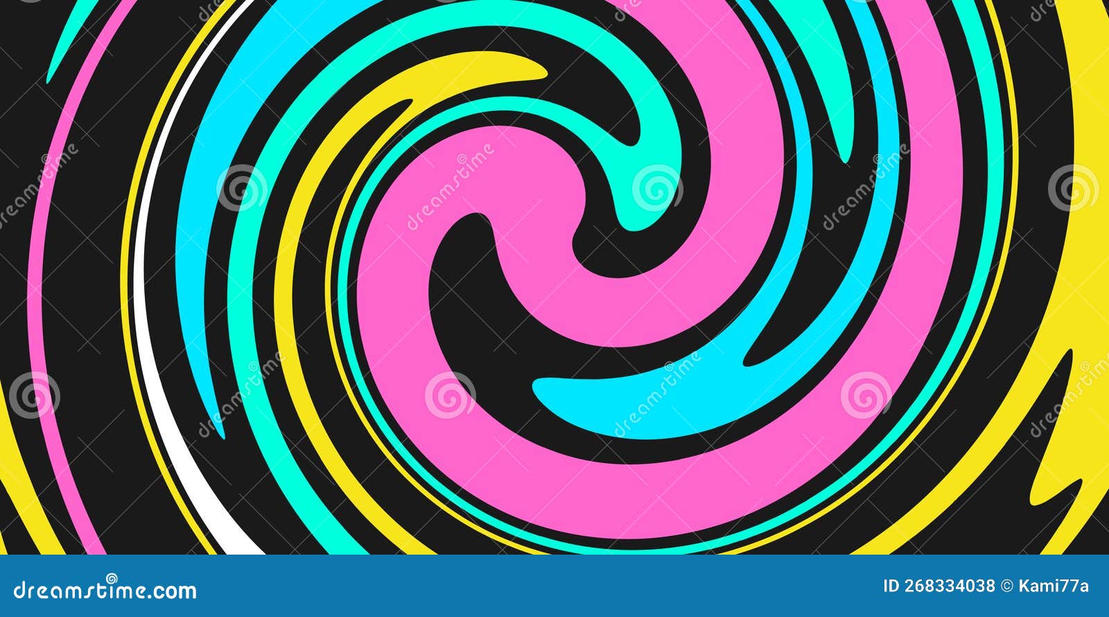 Abstract Colorful Background with Optical Illusion Stock Vector ...