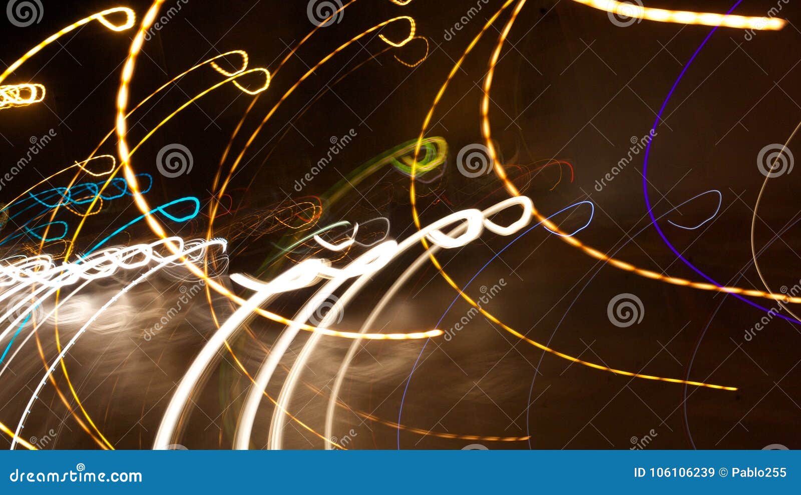Curved lines of light stock image. Image of colors, long - 106106239