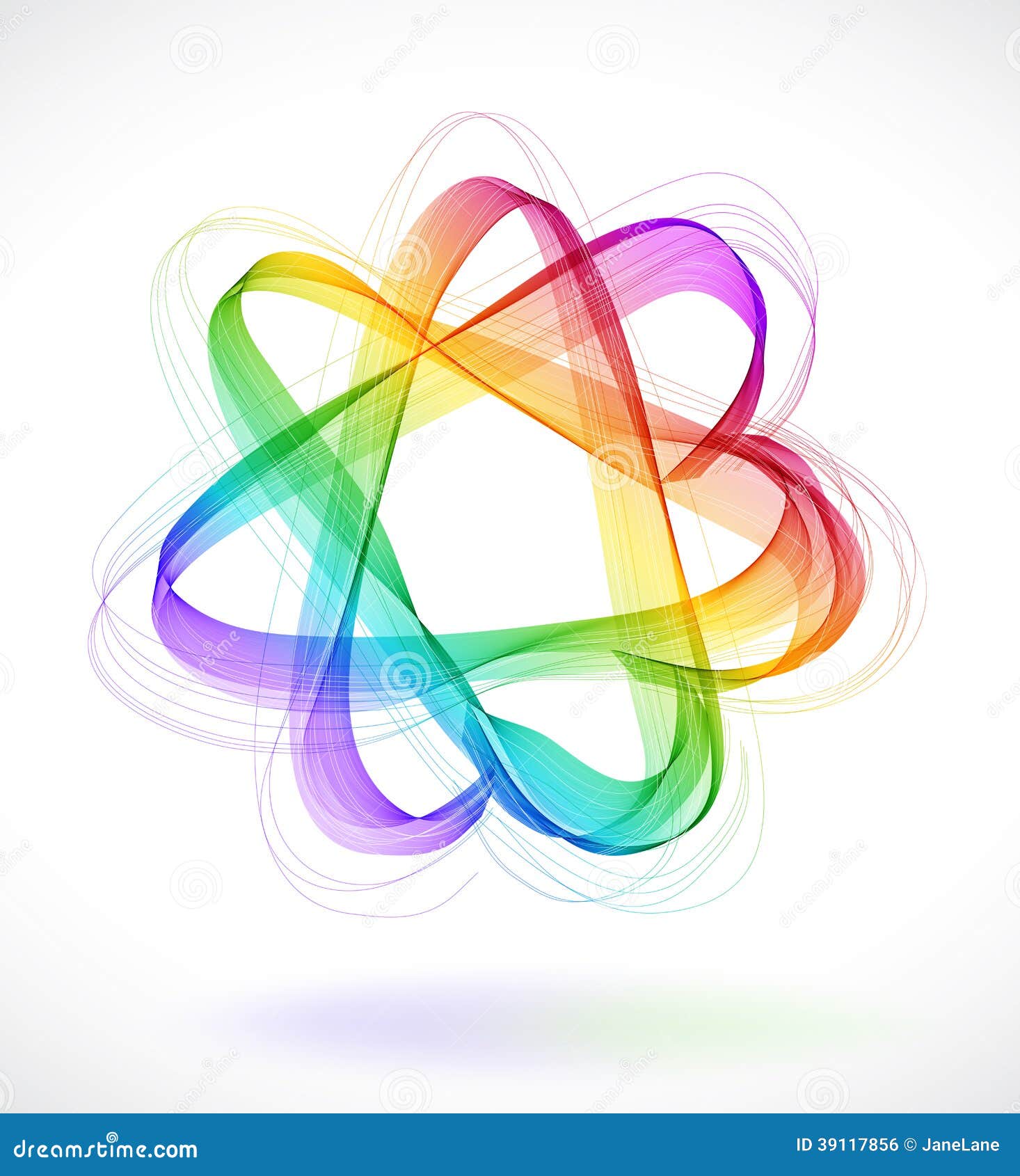 Abstract Colorful Background with Star Infinite Stock Vector ...