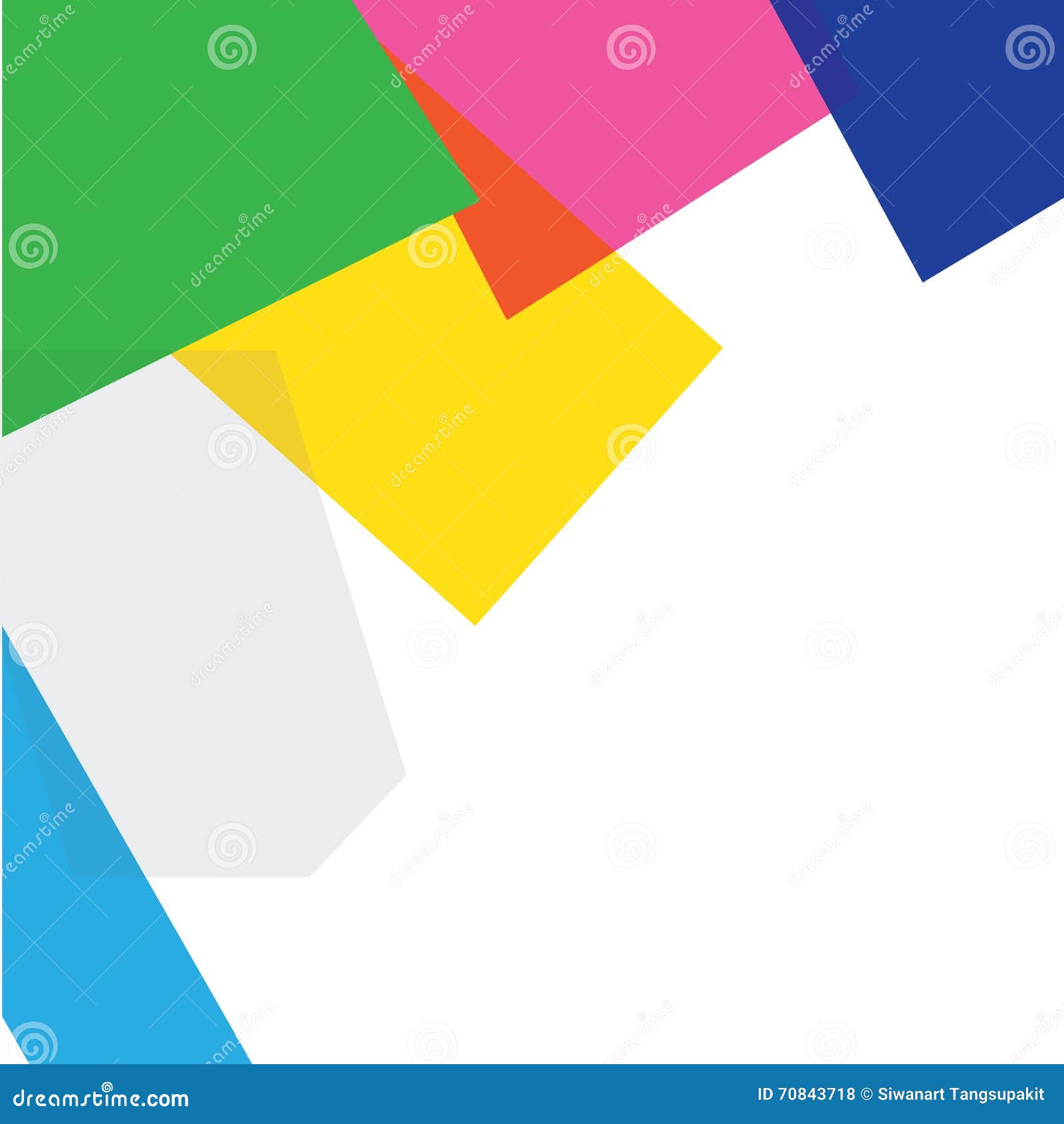 Abstract Colorful Background Template. Vector Stock Illustration ...