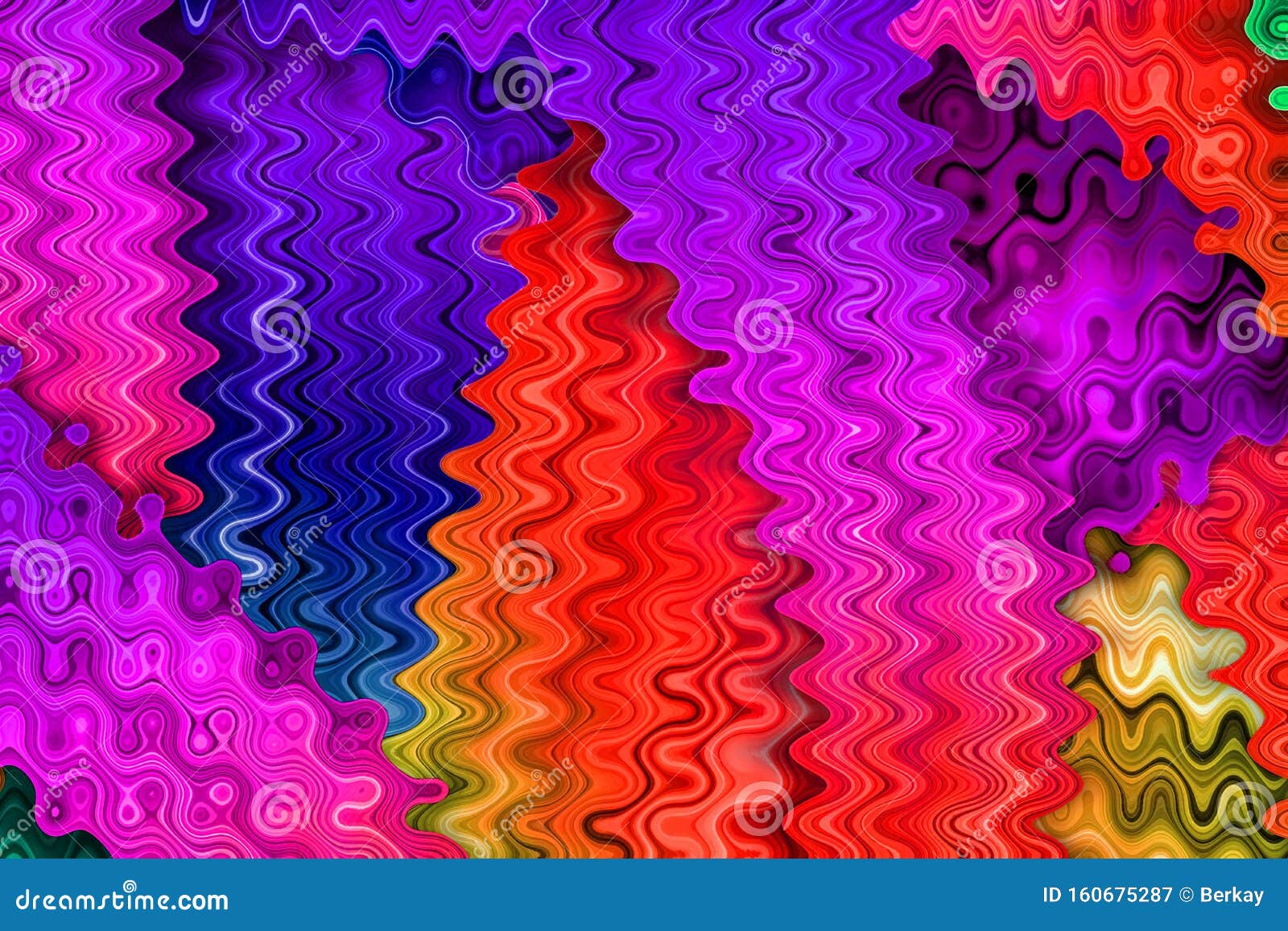 Abstract Colorful Background with Twist Swirl Colors Stock Illustration ...