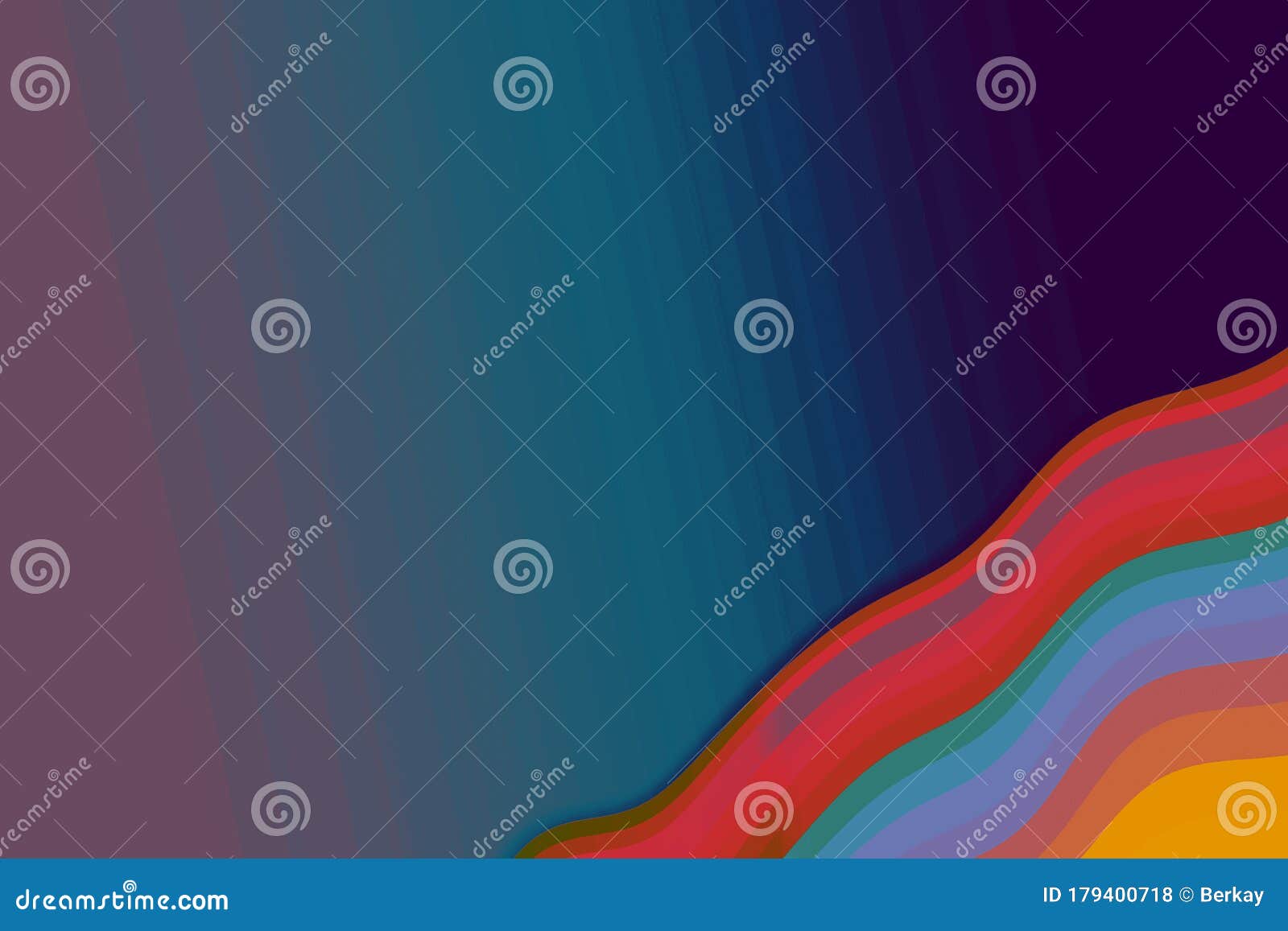 Abstract Colorful Background with Twist Swirl Colors Stock Photo ...