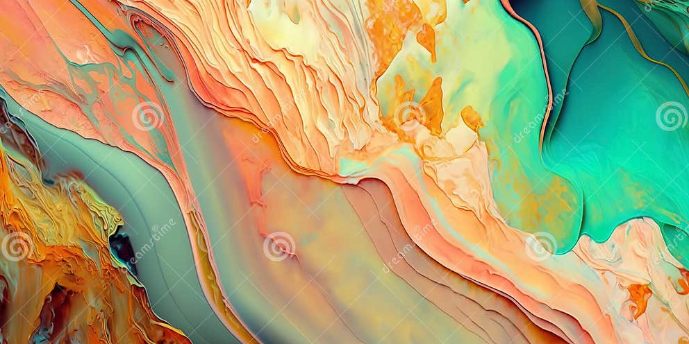 Abstract Colorful Background Wallpaper Generative Ai Stock