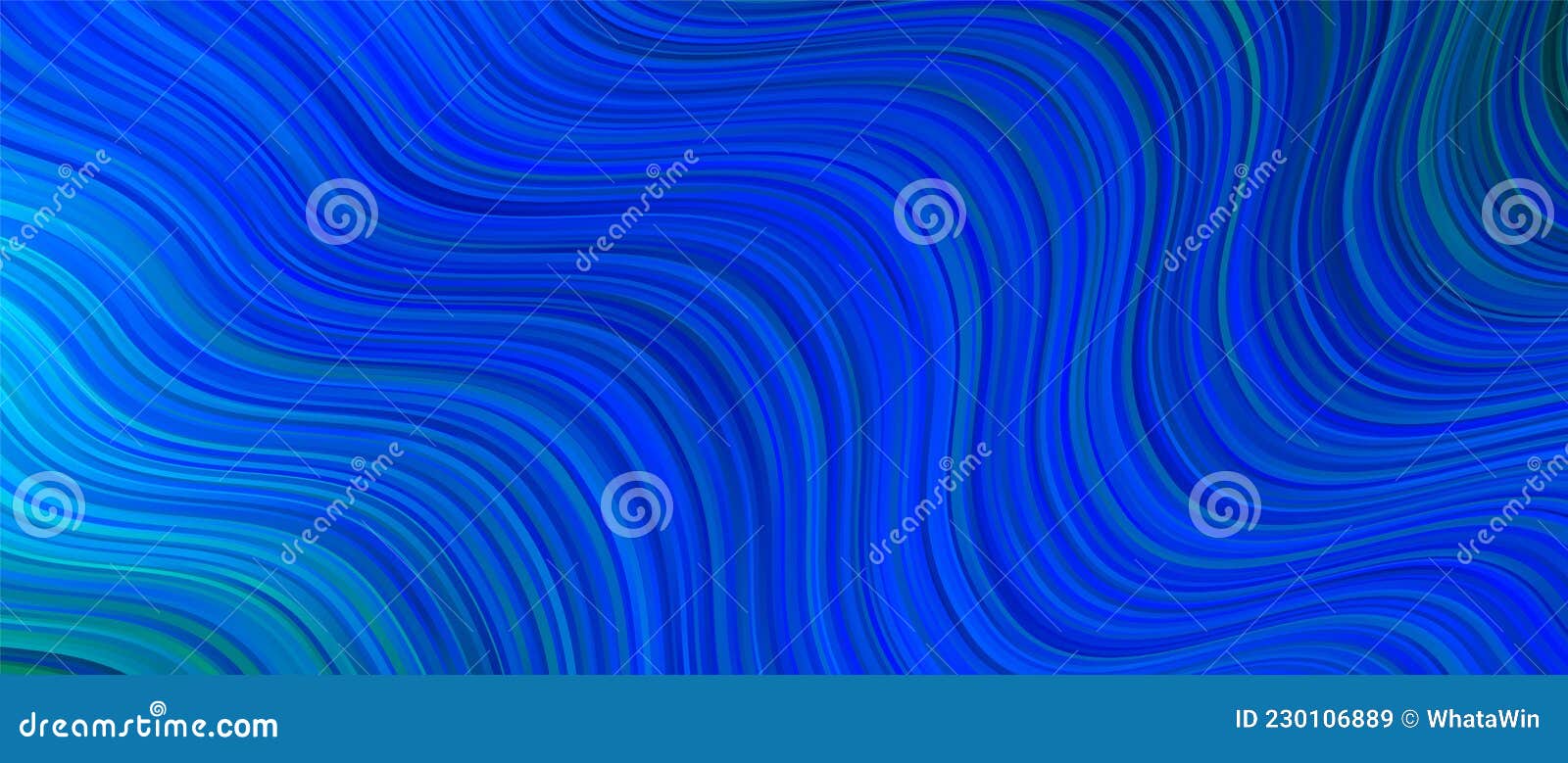 Abstract Colorful Background with Waves. Vector Backdrop for Your ...