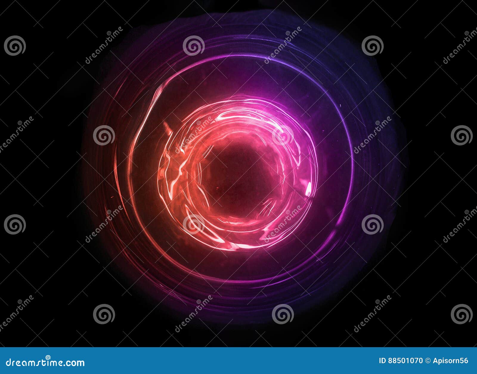 Abstract Colorful Ball.New Technology Concept with Space.Innovation ...