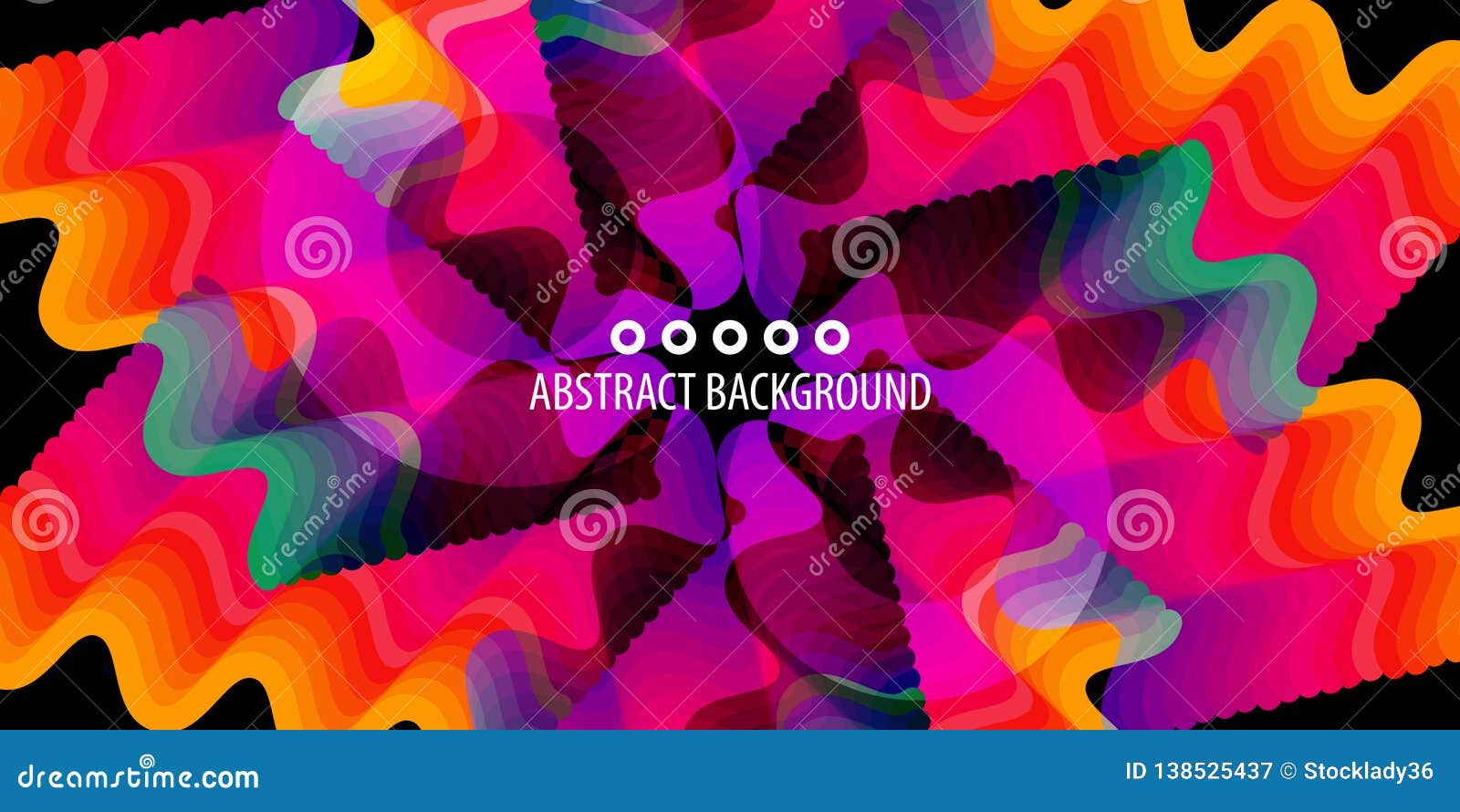 Geometric Colorful Abstract Bars Background Vector Teplate Stock Vector ...