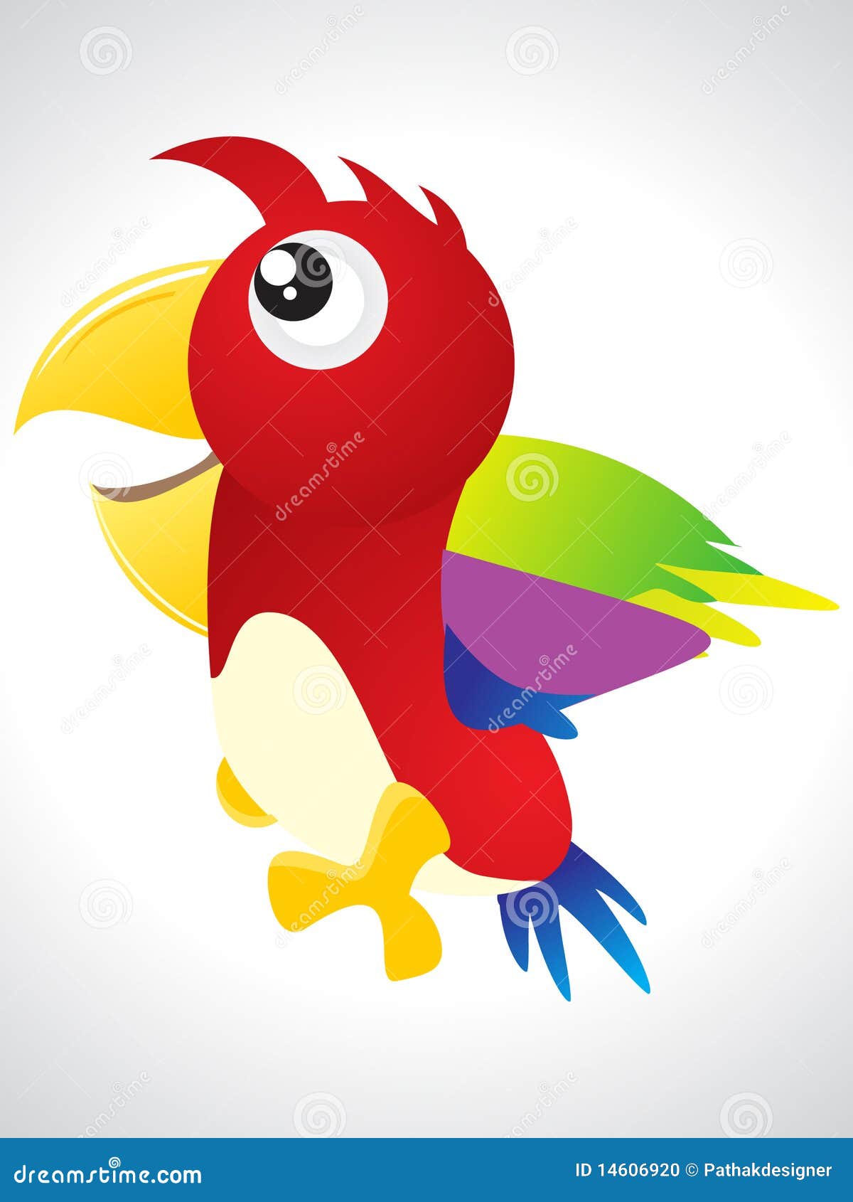 Abstract Colorful Bird Icon Stock Vector - Illustration of artistic ...