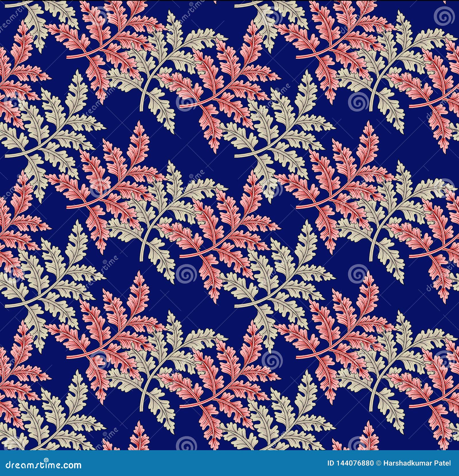 Abstract Colorful Block Print Pattern Stock Illustration - Illustration ...