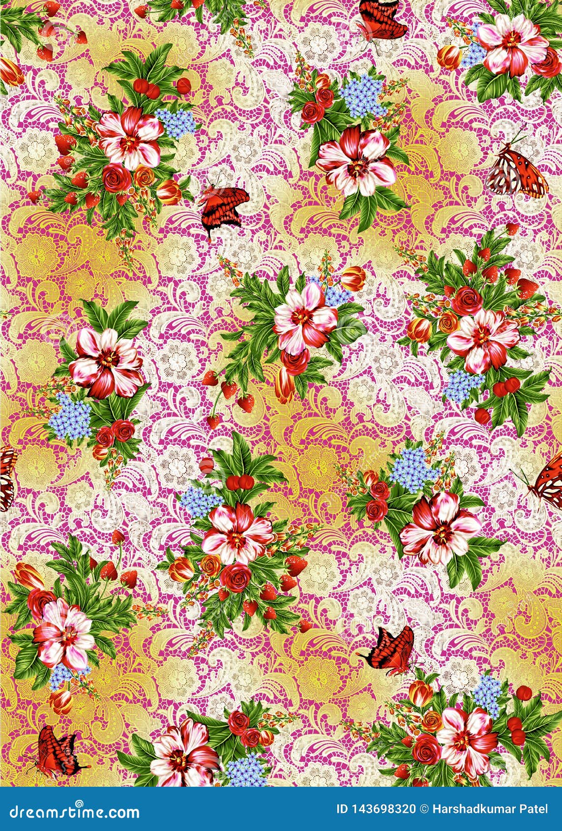 Digital Fabric Design Stock Illustrations – 211,716 Digital Fabric ...