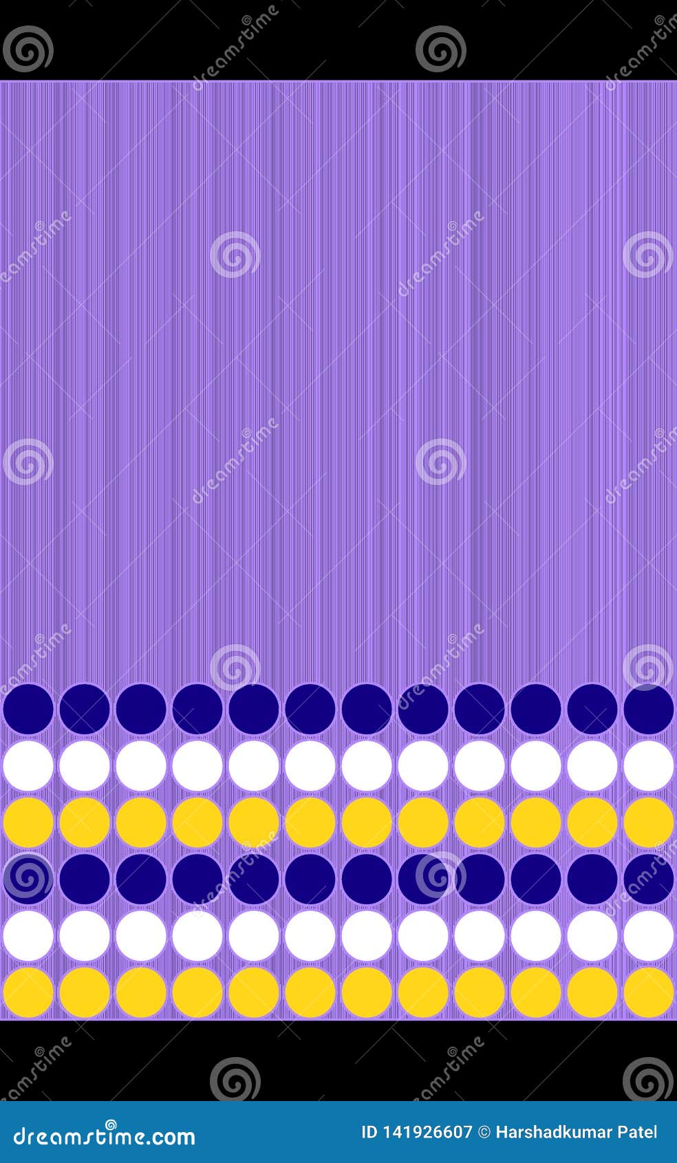Abstract Colorful Block Print Pattern Stock Illustration - Illustration ...