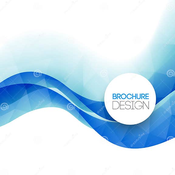 Abstract Colorful Blue Line Vector Background Stock Vector ...