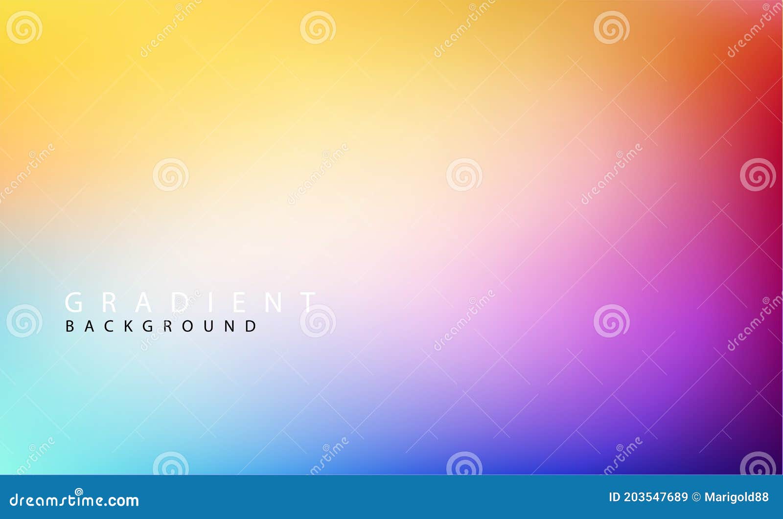 Abstract Colorful Blurred Vector Background for Your Website or ...