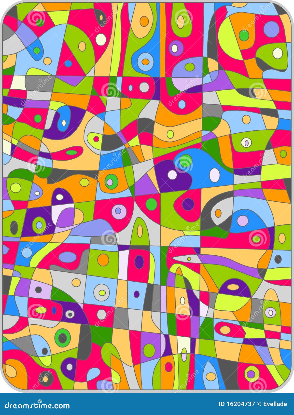 Abstract colorful board stock vector. Illustration of contemporary ...