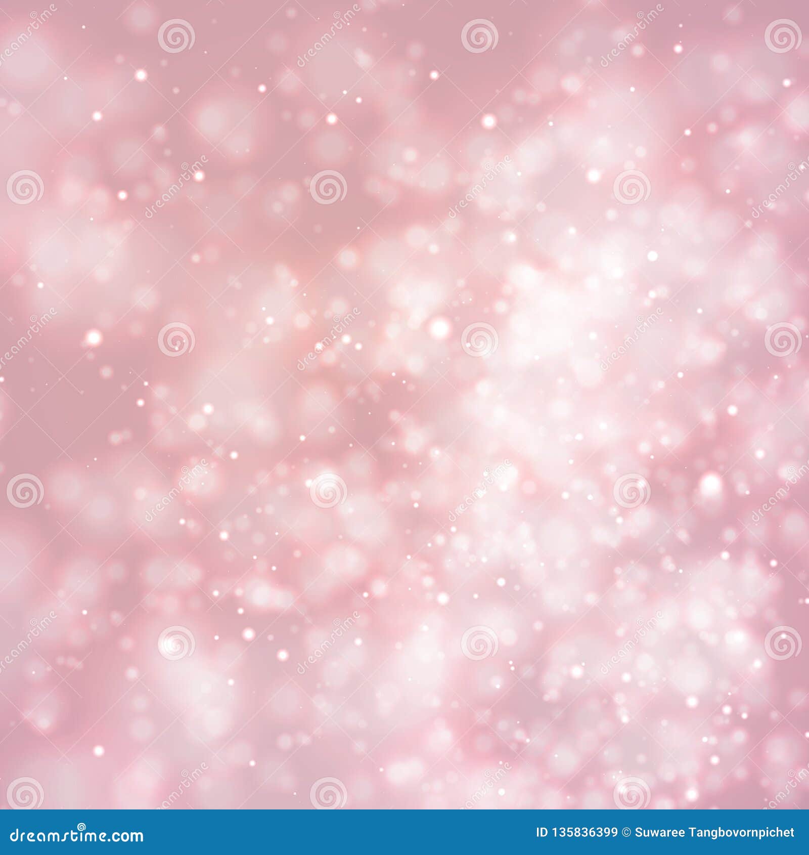 Abstract Colorful Bokeh and Glowing Spakling Shining Particles in ...