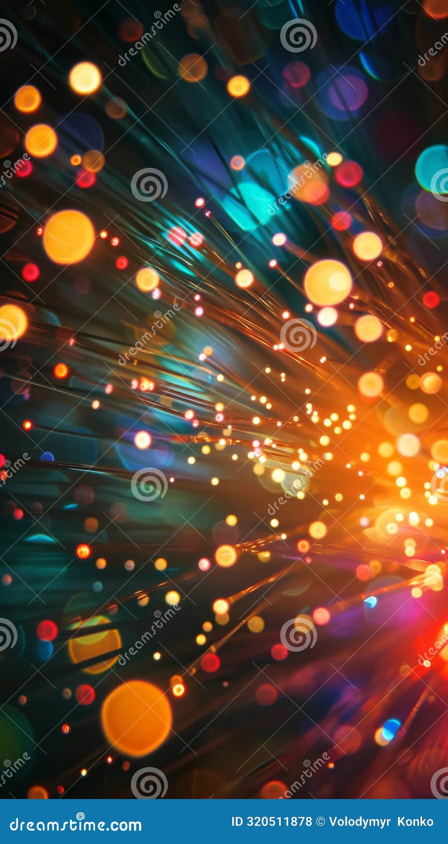 Abstract Colorful Bokeh Lights Background Stock Photo - Image of ...