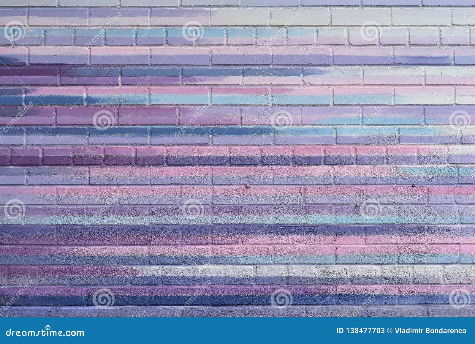 Abstract Colorful Brick Wall Texture and Background Stock Image - Image ...