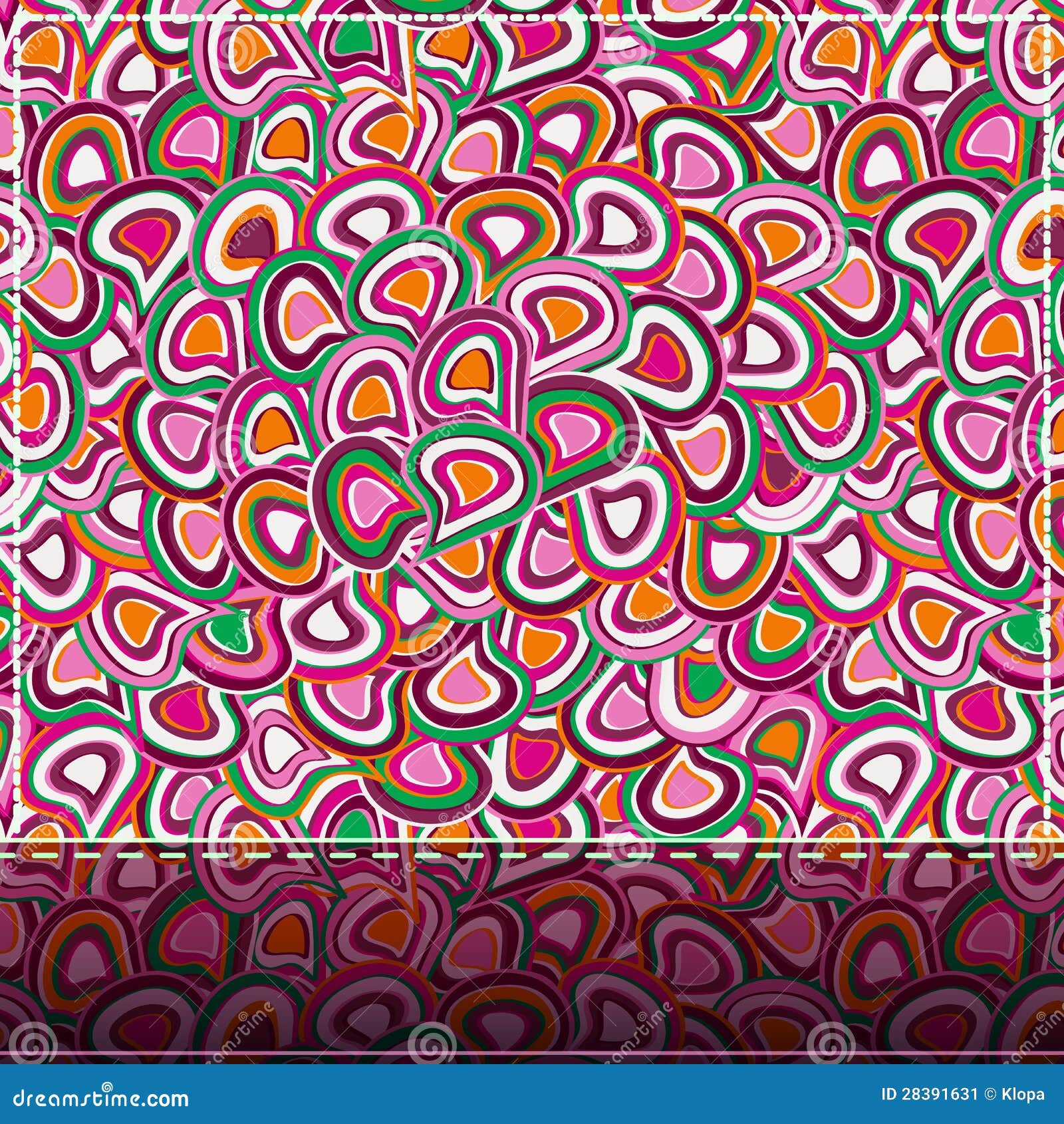 Abstract Colorful Bright Invitation Card Stock Illustration ...