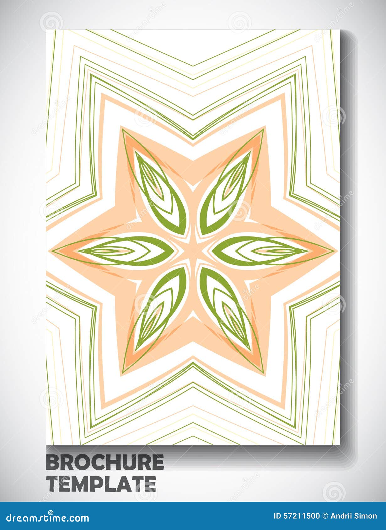 Abstract Colorful Brochure Template Stock Vector - Illustration of ...