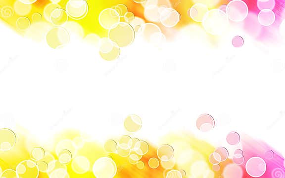 Abstract Colorful Bubble Border Stock Illustration - Illustration of ...