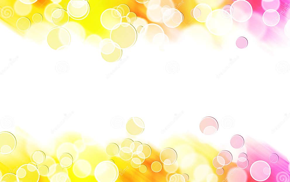 Abstract Colorful Bubble Border Stock Illustration - Illustration of ...