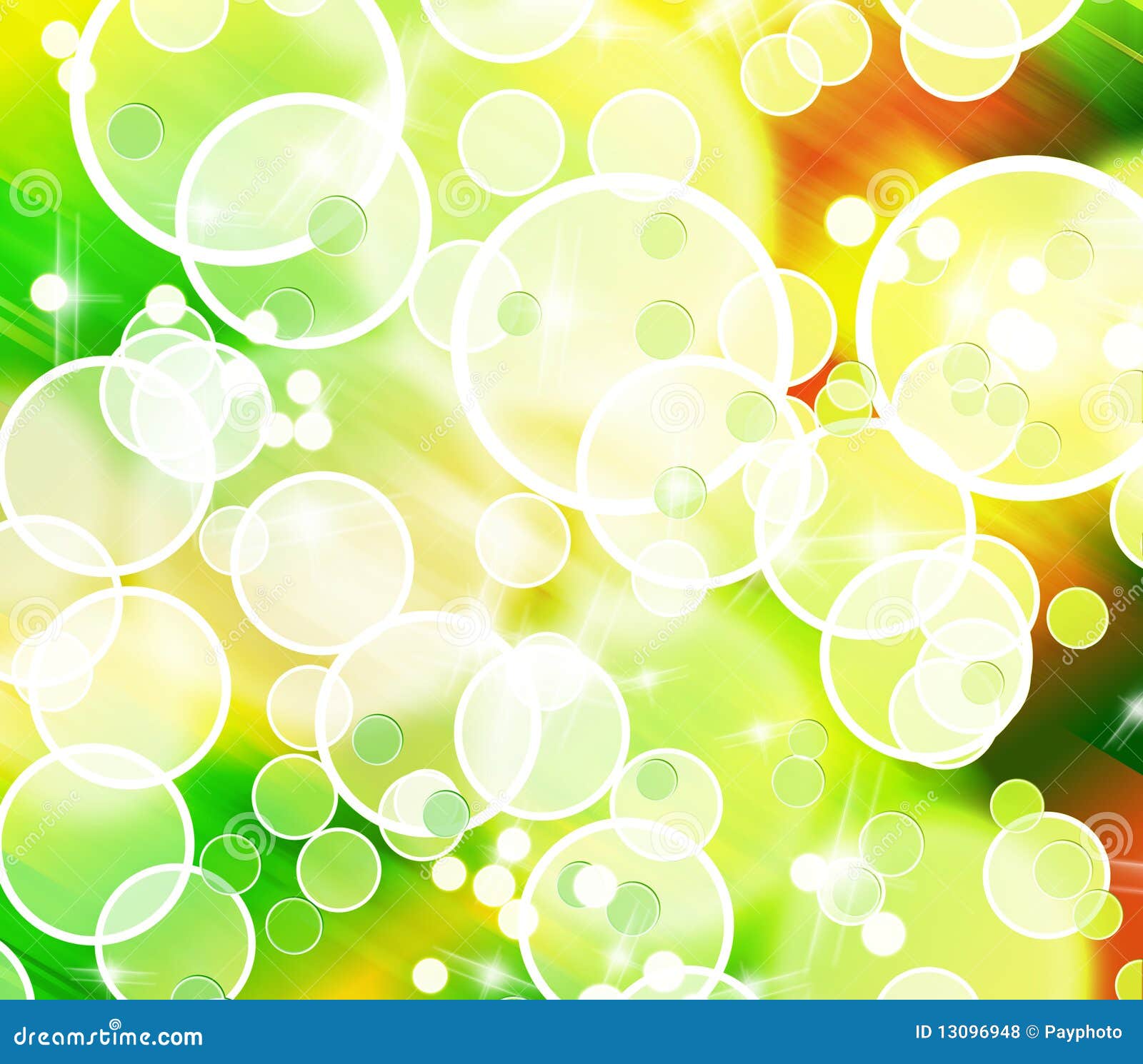 Abstract Colorful Bubble Shape Background Stock Illustration ...