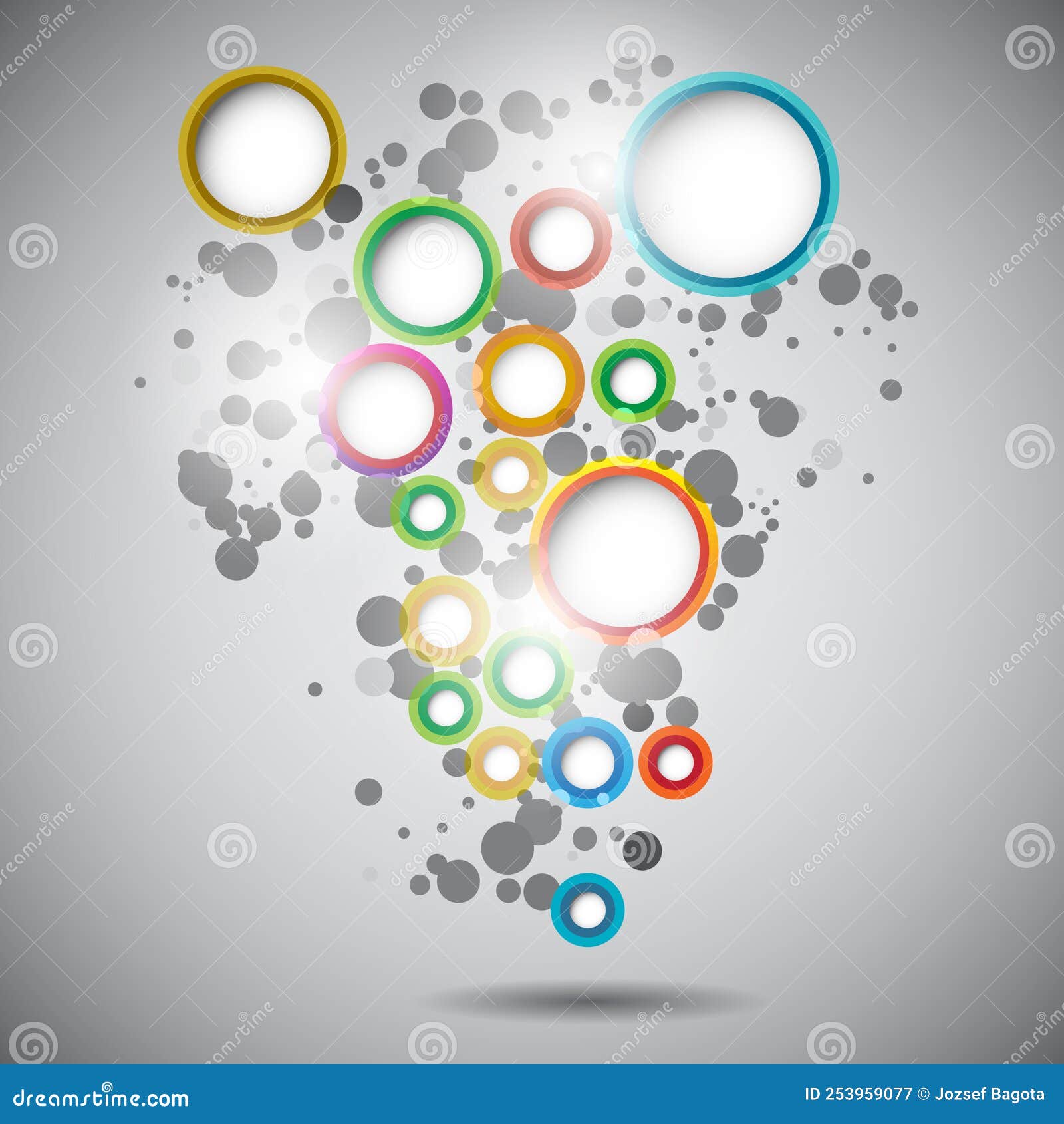 Abstract Colorful Bubbly Background Stock Vector - Illustration of cool ...