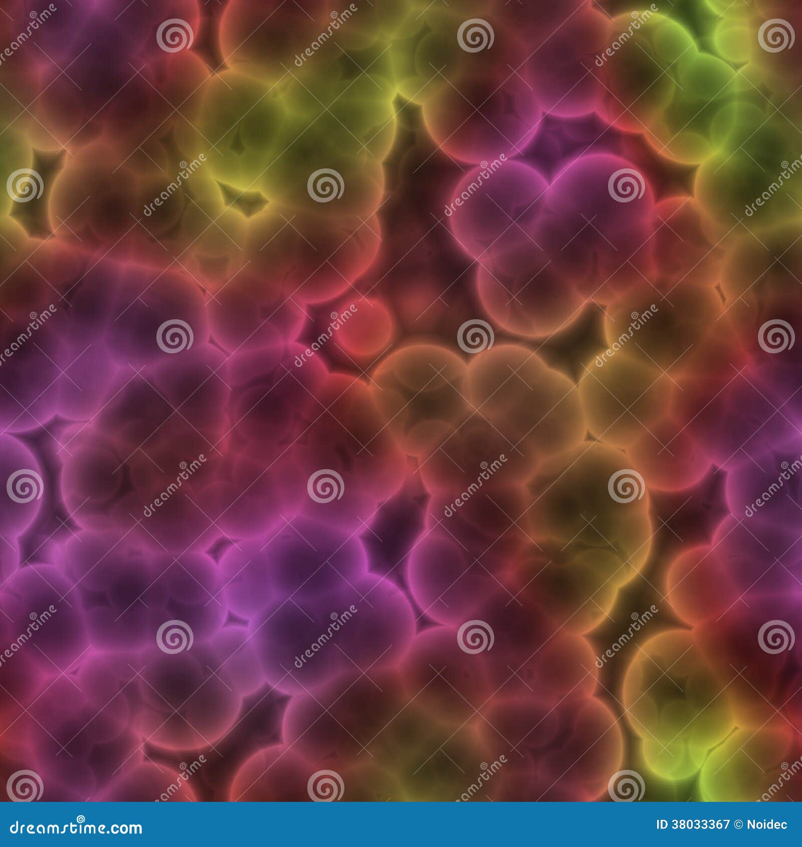 Abstract Colorful Cells Seamless Texture Background. Stock Illustration ...