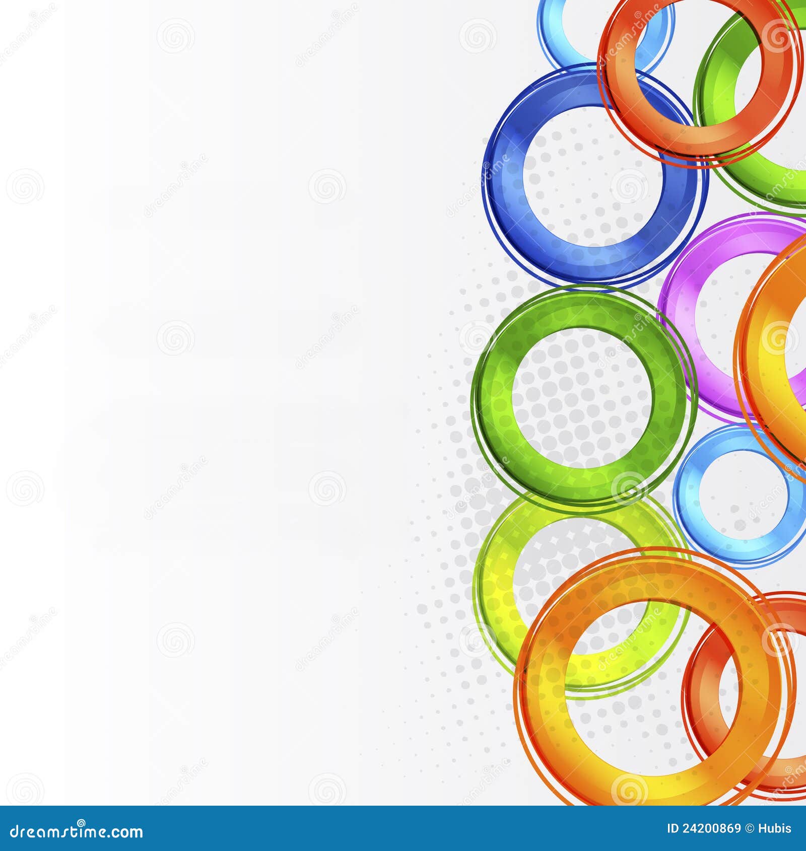 Abstract Colorful Circle Design Stock Vector - Illustration of colorful ...